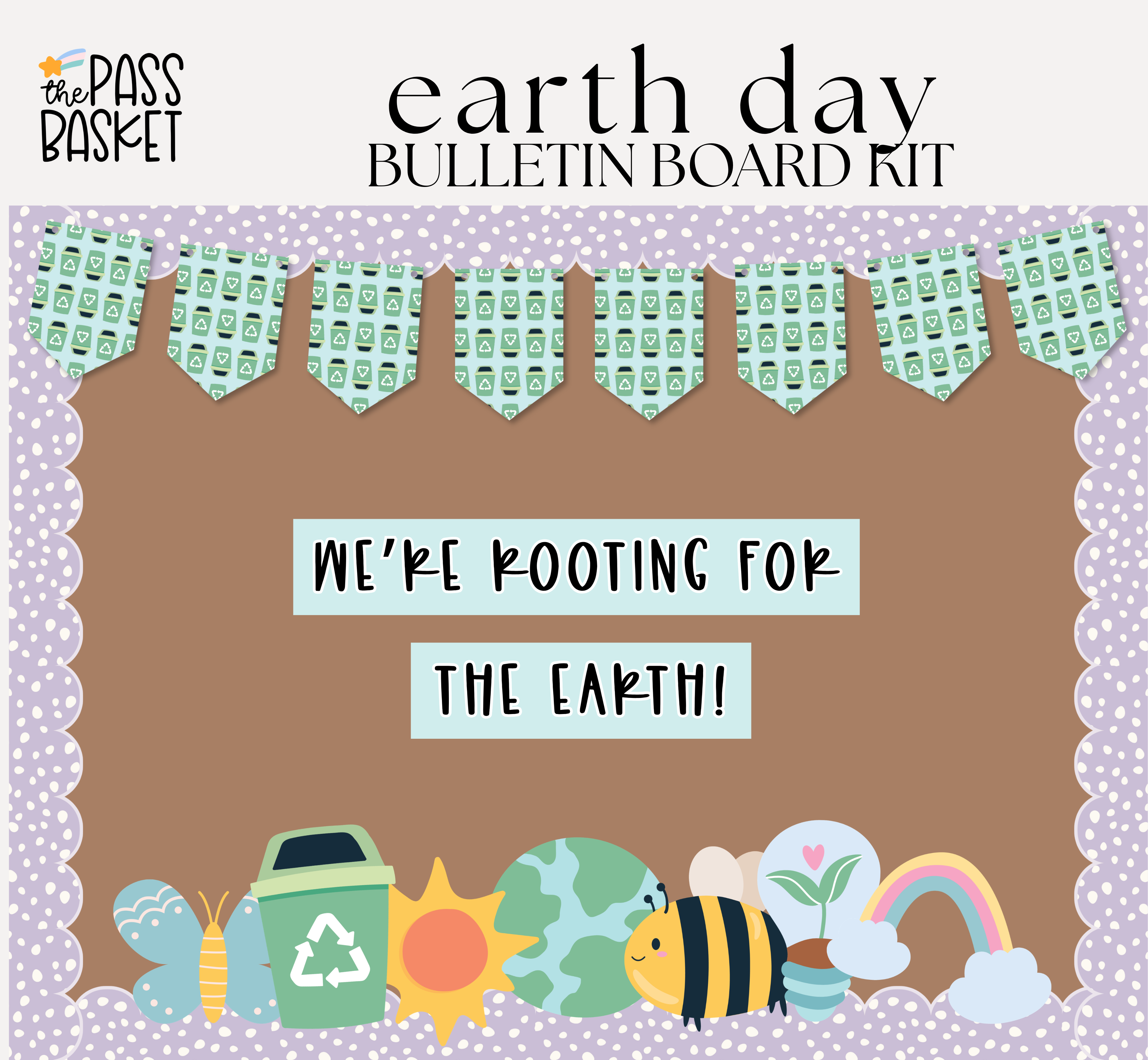 Earth Day | Bulletin Board Kit – The Pass Basket